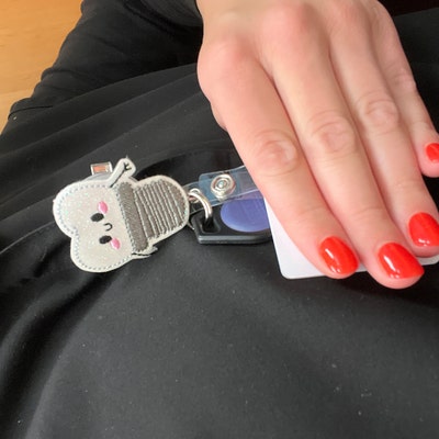 Valentine's Day Badge Reel Nerdy Candy Badge Reel Heart Badge Nurse ...