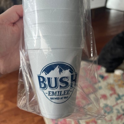 Custom Printed Styrofoam Cups, Foam Cups, Personalized Party Cups ...