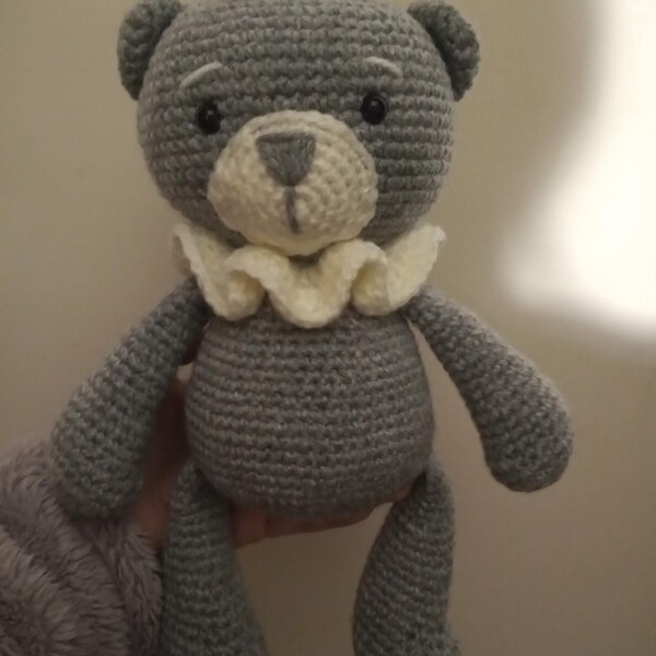 Crochet Pattern Bear, Crochet Bear Pattern, Amigurumi Bear Tutorial ...