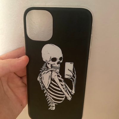 Aesthetic Skeleton Phone Case Skull Cover Fit for iPhone 15 - Etsy UK