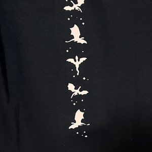 Fourth Wing Dragon Stencil Spines SVG/PNG File - Etsy