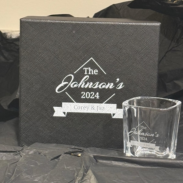 Funny Custom Shot Glass With Box - Personalized Birthday Party Favors ...