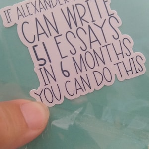 Hamilton Sticker Funny Stickers Laptop Stickers - Etsy