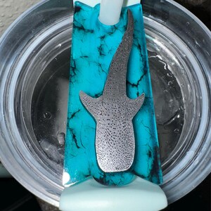Multicolor Shark full Wrap Tumbler, 40oz - Etsy