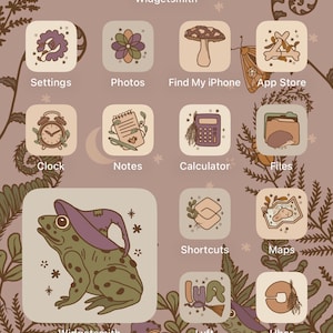 Witch Ios 14 Icons Witchcraft App Icons Pack Witchy Instagram Highlight ...