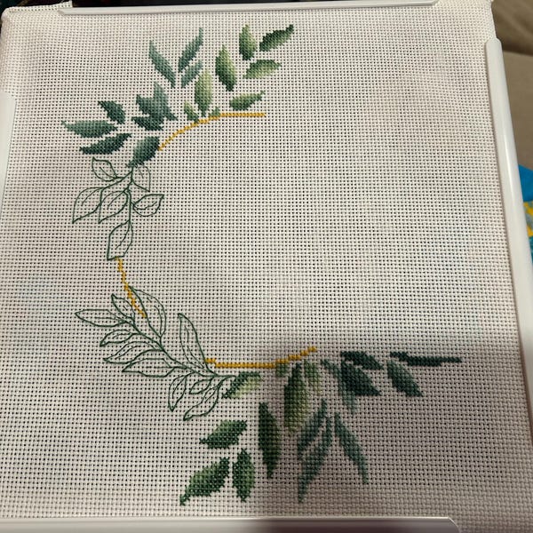 Customized Wedding Cross Stitch Pattern Handcrafted Personalised Unique ...