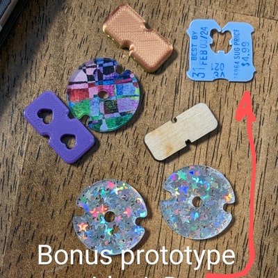 Large Plain Pompom Keeper Buttons, the Original Removable Pompom ...