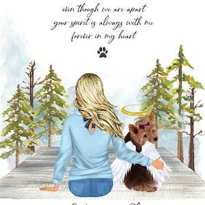 DAUGHTER IN HEAVEN Memorial Print-in Loving Memory of Daughter | Etsy