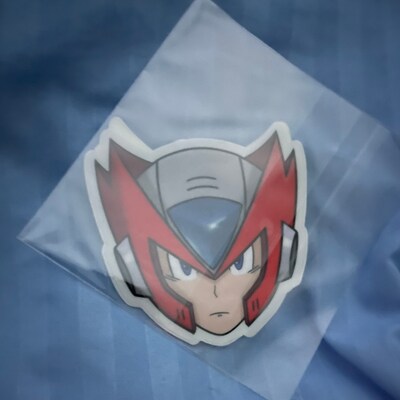 Megaman X Holographic Sticker Megaman X Series - Etsy