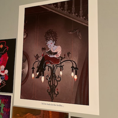 Feeling Batty Print - Etsy