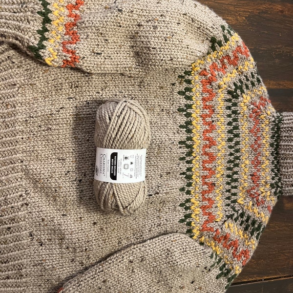 KNITTING PATTERN: My Fall Sweater, Wool Edition - Etsy Canada