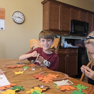 Rainbow Magical Tree DIY Art & Craft, the Kids Craft, Kids DIY Crafts ...