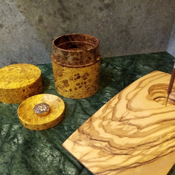Earpod Wattle Wooden Box, Wood Turning, Gifts for Dad, Fromthetree - Etsy