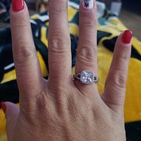 Infinity Crossover Art Deco Engagement Ring Diamond Band - Etsy