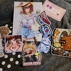 Mercy Zombie Doctor Overwatch 2 Sticker Holographic Vinyl Sticker 4 ...