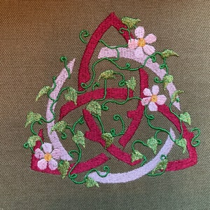 Pentacle Design, Wiccan Crafts, Pagan Crafts, Machine Embroidery, Pagan ...