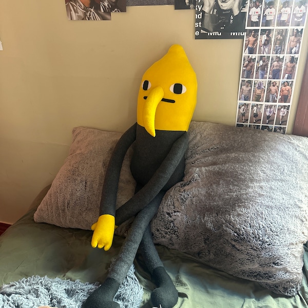 Giant Lemongrab- Large Handmade Plush Toy - Etsy
