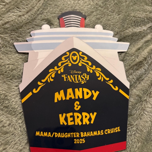 Personalised Mickey Balloon Cruise Door Magnet Disney Cruise Magnets ...