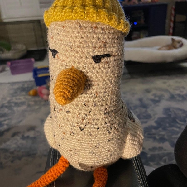 PDF Схема вязания амигуруми Чайка Хельмут (ENG) - Etsy