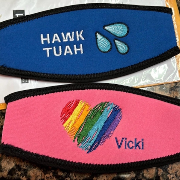 Personalised Whale Shark BCD Name Strap Custom Made With Your Name or ...