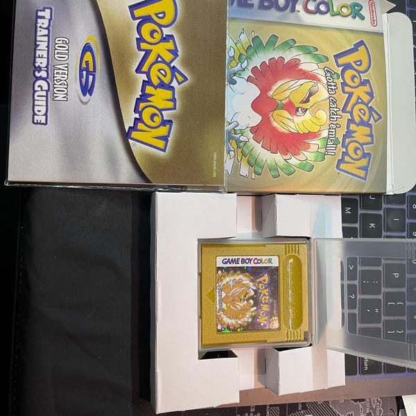 Gameboy Color Original Style Custom Rear Sticker / Label - Full ...