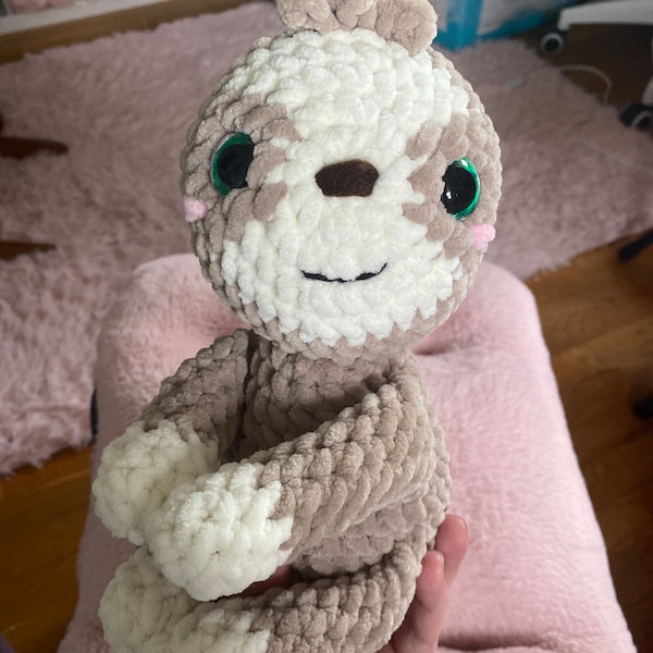 PATTERN: Sid the Plush Sloth Pattern - Amigurumi Sloth Pattern ...