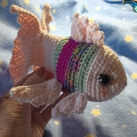 Fish PDF No Sew Crochet PATTERN, Sea Creatures, Crochet Angelfish, Toy ...