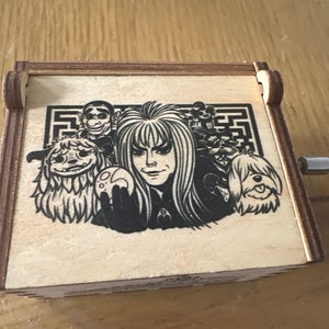Labyrinth Music Box Hand-cranked Music Box Fantasy Music Box Mini ...