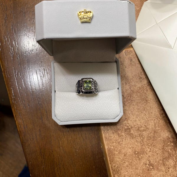 Sterling Silver / 10K Gold Class Ring for Men Fully Customized, High ...