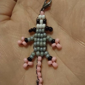 Beaded Possum Earrings - Etsy