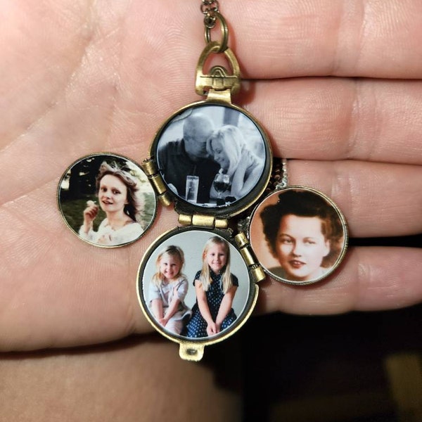 Family Locket,memorial Locket,personalized Photo Locket,photo Locket ...