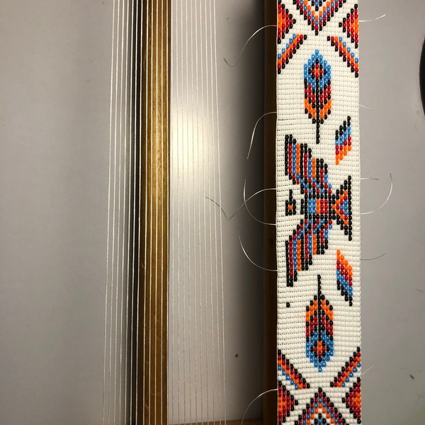 Thunderbird Loom Bead Pattern for Bracelet - Native Inspired, Thunder ...