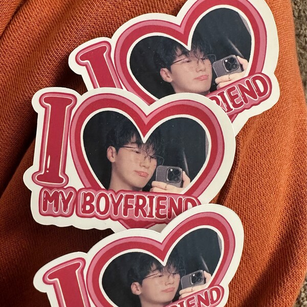 Ateez I Love My Boyfriend Stickers - Etsy