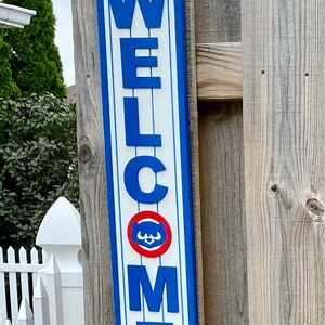 Atlanta Braves WELCOME Wood Sign /Atlanta Braves Decor/Atlanta | Etsy