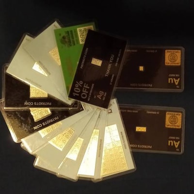 FREE SILVER Bar 10 Gold Snap Bars That Breaks Into 10 One GR Bars Gold ...