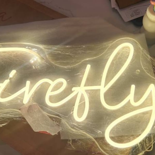 Wave Neon Sign, Custom Neon Sign, Neon Light Sign for Wall, Led Signs ...