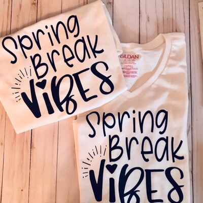 Spring Break Vibes Svg Spring Break Svg Summer Svg Vacation Svg Spring ...