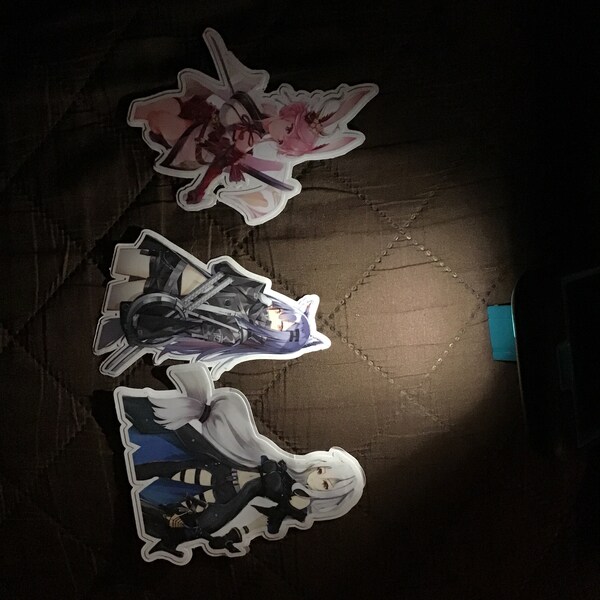 Skadi Vinyl Sticker Arknights Operator Anime Stickers Laptop Stickers ...