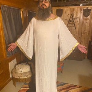 Black Tau Hooded Robe, Robe of a Neophyte, Robe of the Crone, Ritual ...