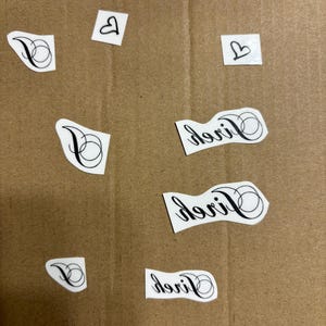 Customized Temporary Tattoos Fake Tattoos Your Words Set of 2 - Etsy