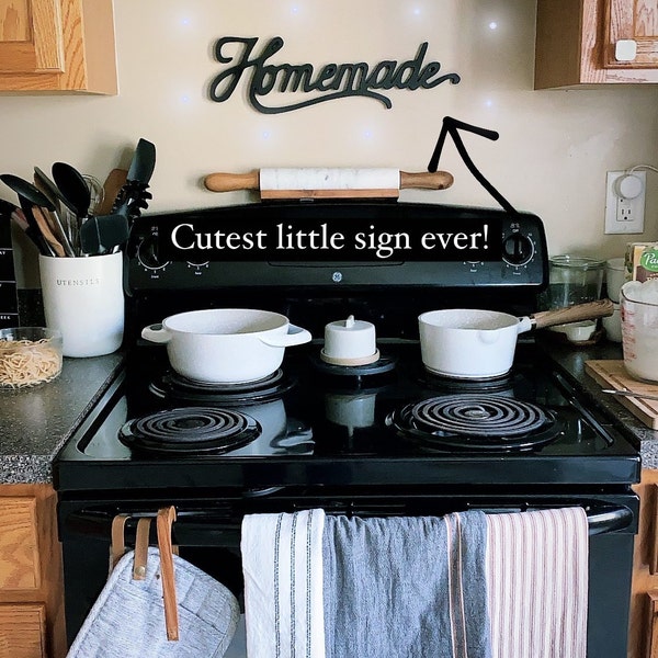 Farmhouse Decor, Handmade Wooden Homemade Sign, Wall Decor, Kitchen ...