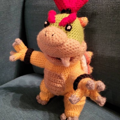 Bowser and Bowser Jr Crochet Pattern Bundle Amigurumi PDF ENGLISH ...