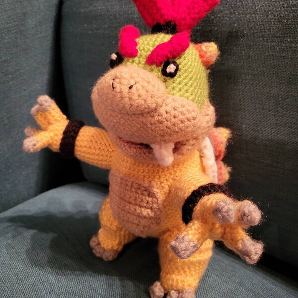 Bowser and Bowser Jr Crochet Pattern Bundle ~ Amigurumi PDF ~ ENGLISH ...