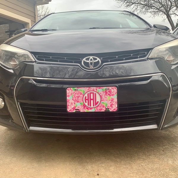 Personalized Gift, Car Tag, Monogrammed License Plate, Car Tag ...