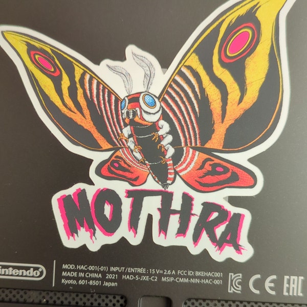 Mothra - Giclee Art Print / Illustration Japanese Wall Art Toho ...