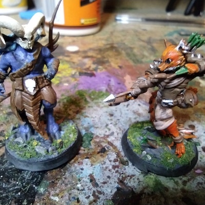 Kitsune Ranger Tabaxi / Character Perfect for Dungeons and Dragons ...