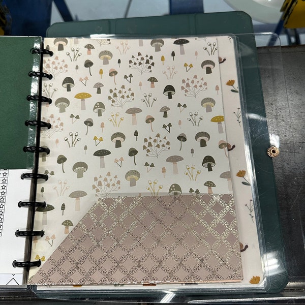 9 Hole CLASSIC Sized Pocket Folders for Happy Planner Planner Insert ...