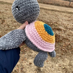 Jumbo Crochet Turtle Pattern Amigurumi PDF - Etsy