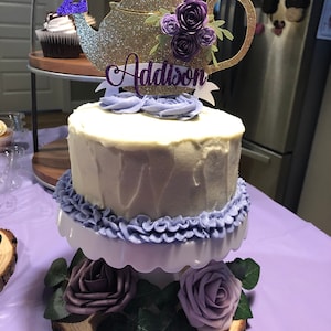 Teapot Cake Topper, Personalized Teapot Topper, Tea Party Cake Topper ...