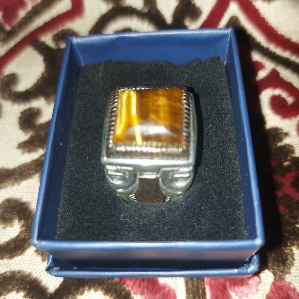 Silver Seal of Solomon Ring , Star of David Ring , Solomon Signet Ring ...